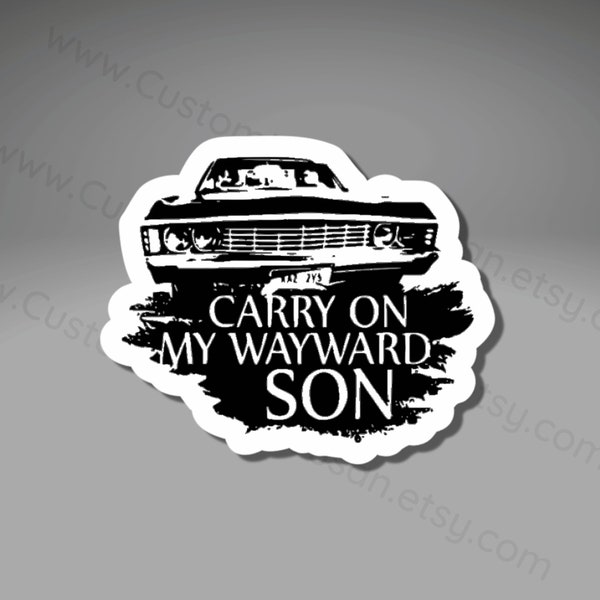 Supernatural Decal - Etsy