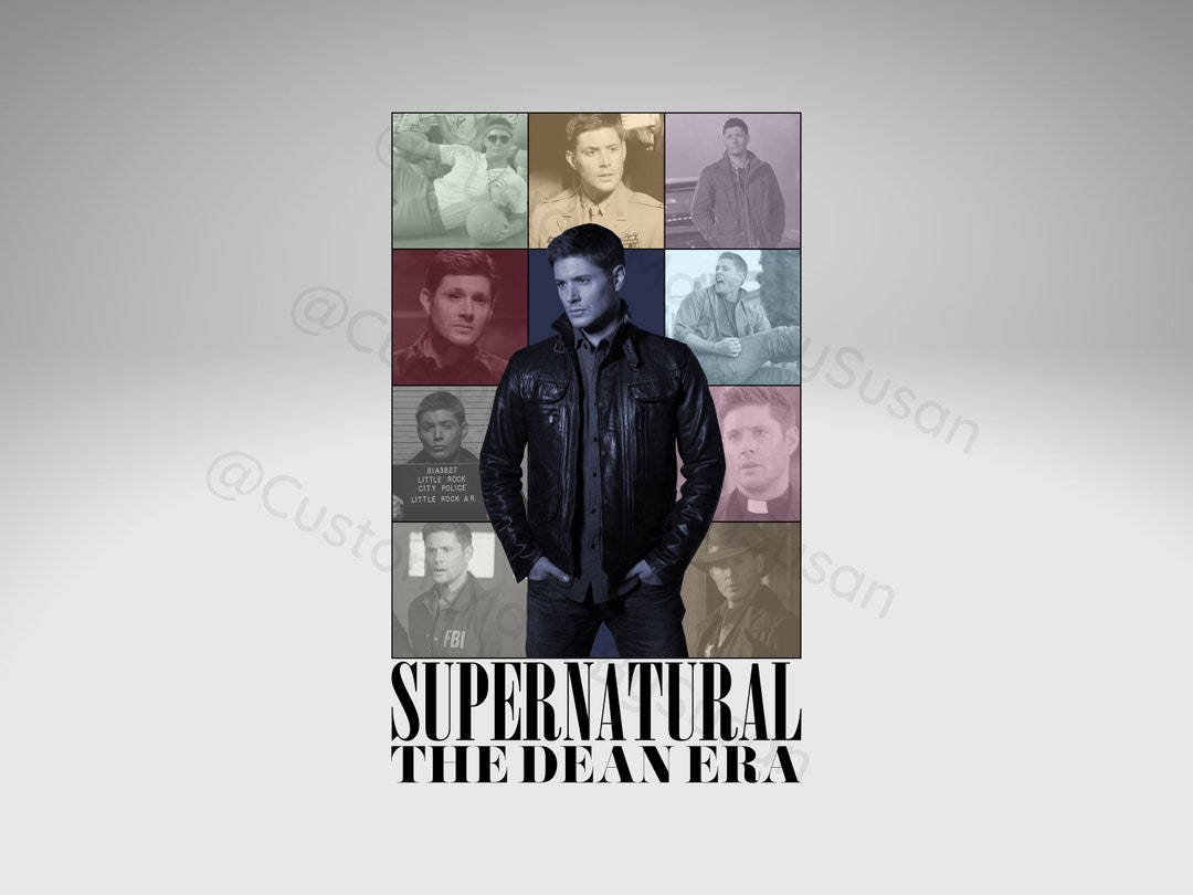 DIGITAL FILE - SPN, Supernatural - the Dean Era - Png File Only - High ...
