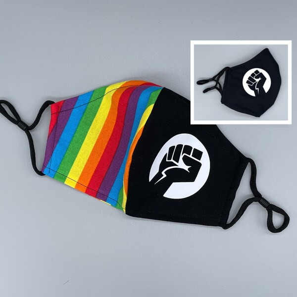 Black Lives Matter Mask - Etsy