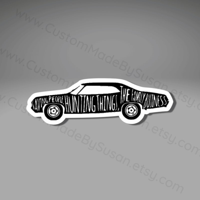 Supernatural Decal - Etsy