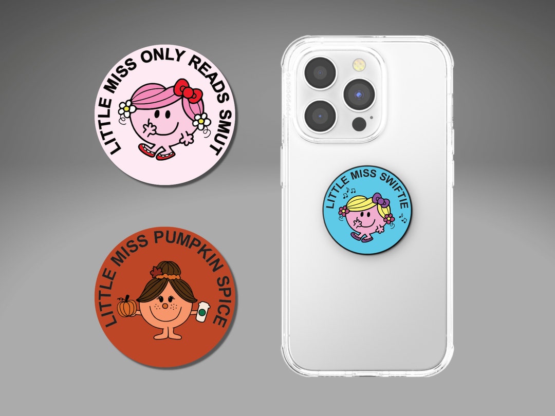 PHONE GRIP Little Miss Pumpkin Spice, Smut Holder, Stand, Ring, Socket ...