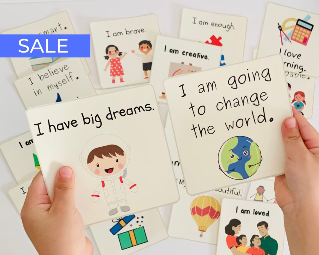 Kids Positive Affirmation Cards Kids Affirmations Printable ...