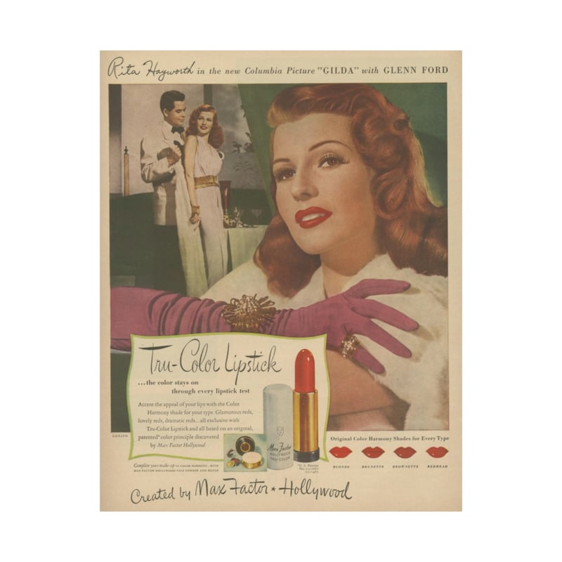 Max Factor Ad And - Etsy