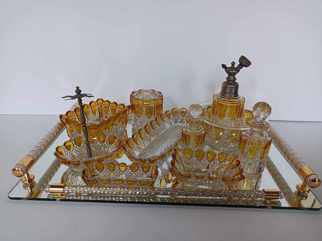 Val Saint Lambert Hubert Fouarge Prestigious 10 Pieces - Etsy