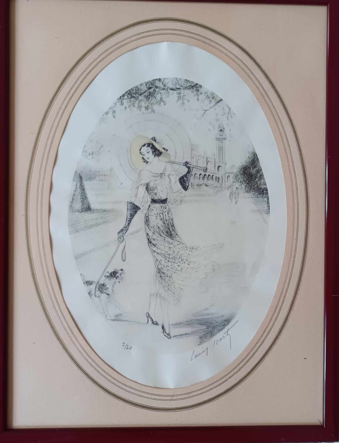 Signed Lithography of Well-known Belgian Artist Isidore - Etsy