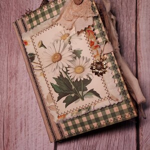 Handmade Rustic Floral Junk Journal, Country Journal - Etsy
