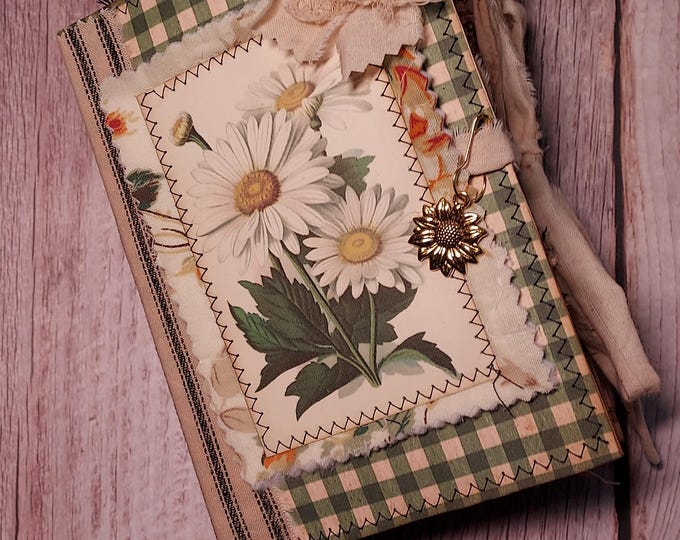 Handmade Rustic Floral Junk Journal, Country Journal - Etsy