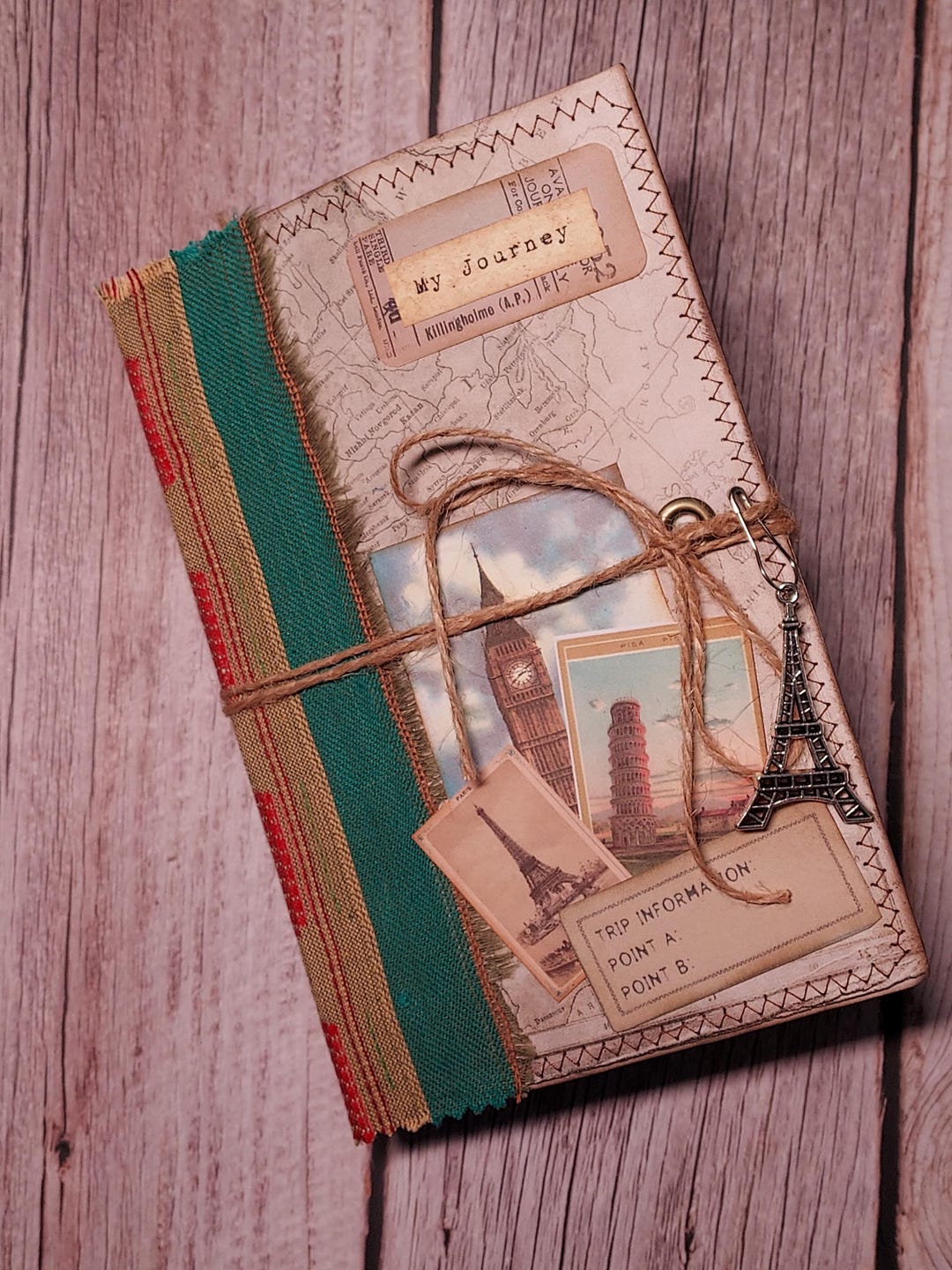 Handmade Travel Lover's Junk Journal, Journeys - Etsy