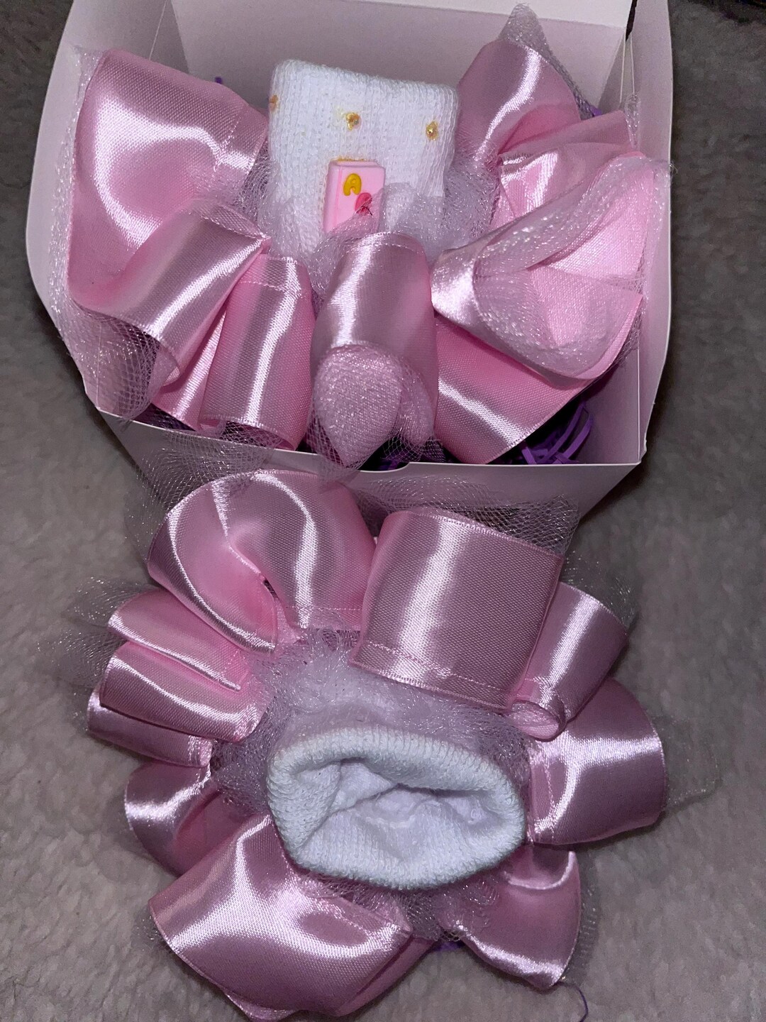 Pink Ruffle Anklets, Hand Sewn Ruffle Socks - Etsy