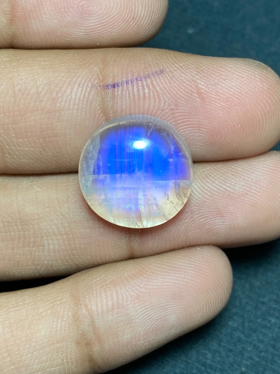 SUPERB CLEAN Quality Blue Fire Rainbow Moonstone Cabochon - Etsy