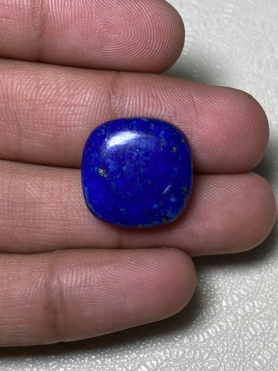 100 Natural Blue Lapis Lazuli Cabochon Gemstone Smooth Polish Hand Made Item Size 18.50x5.50 MM Cushion Shape Best for Making All Jewelry Etsy UK