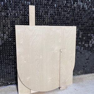 Portable Arch Backdrop Wall: Birch Wood Party Panel - Etsy
