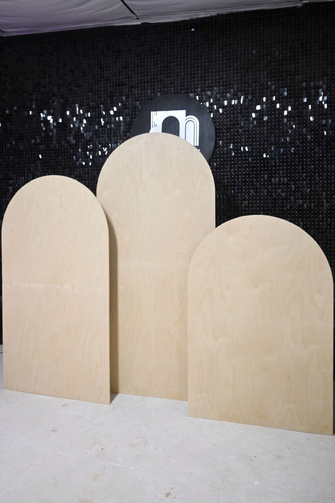 Arch Backdrop Set of 3 : Portable Party Decor - Freestanding Pop up ...