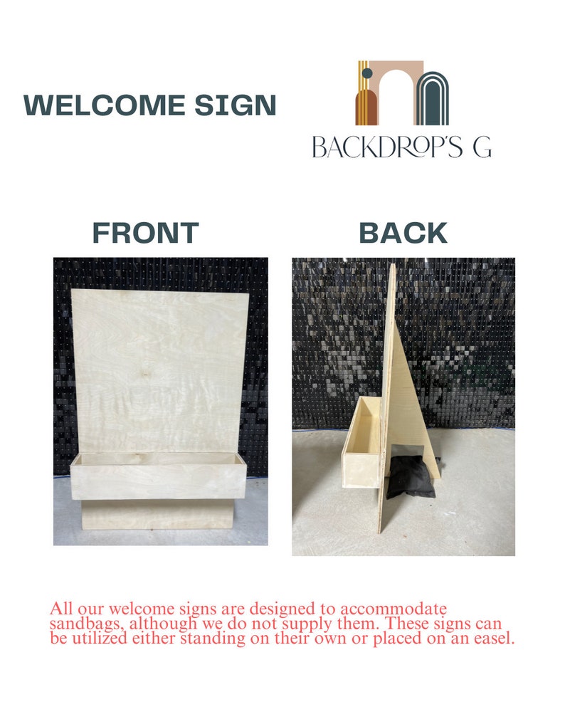 Flower Box - Welcome Sign Welcome Box - Wedding Welcome Sign - - Etsy