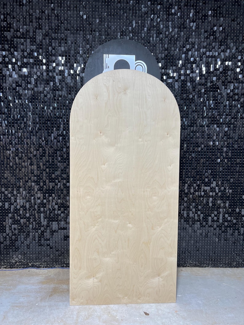 Portable Arch Backdrop Wall: Birch Wood Party Panel - Etsy