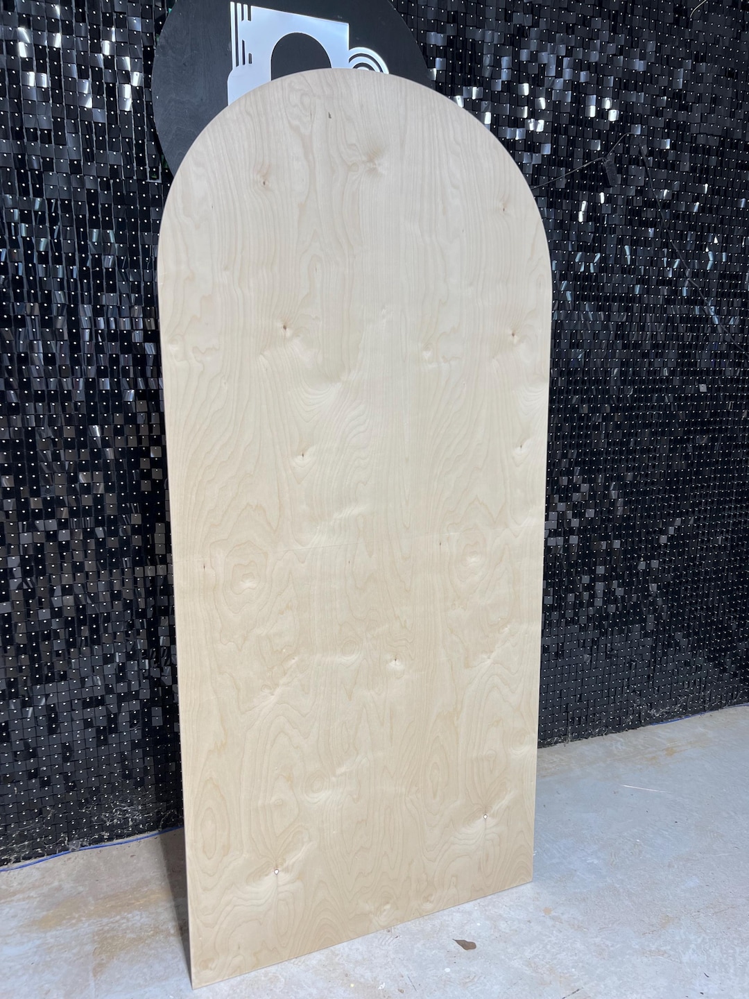 Portable Arch Backdrop Wall: Birch Wood Party Panel - Etsy