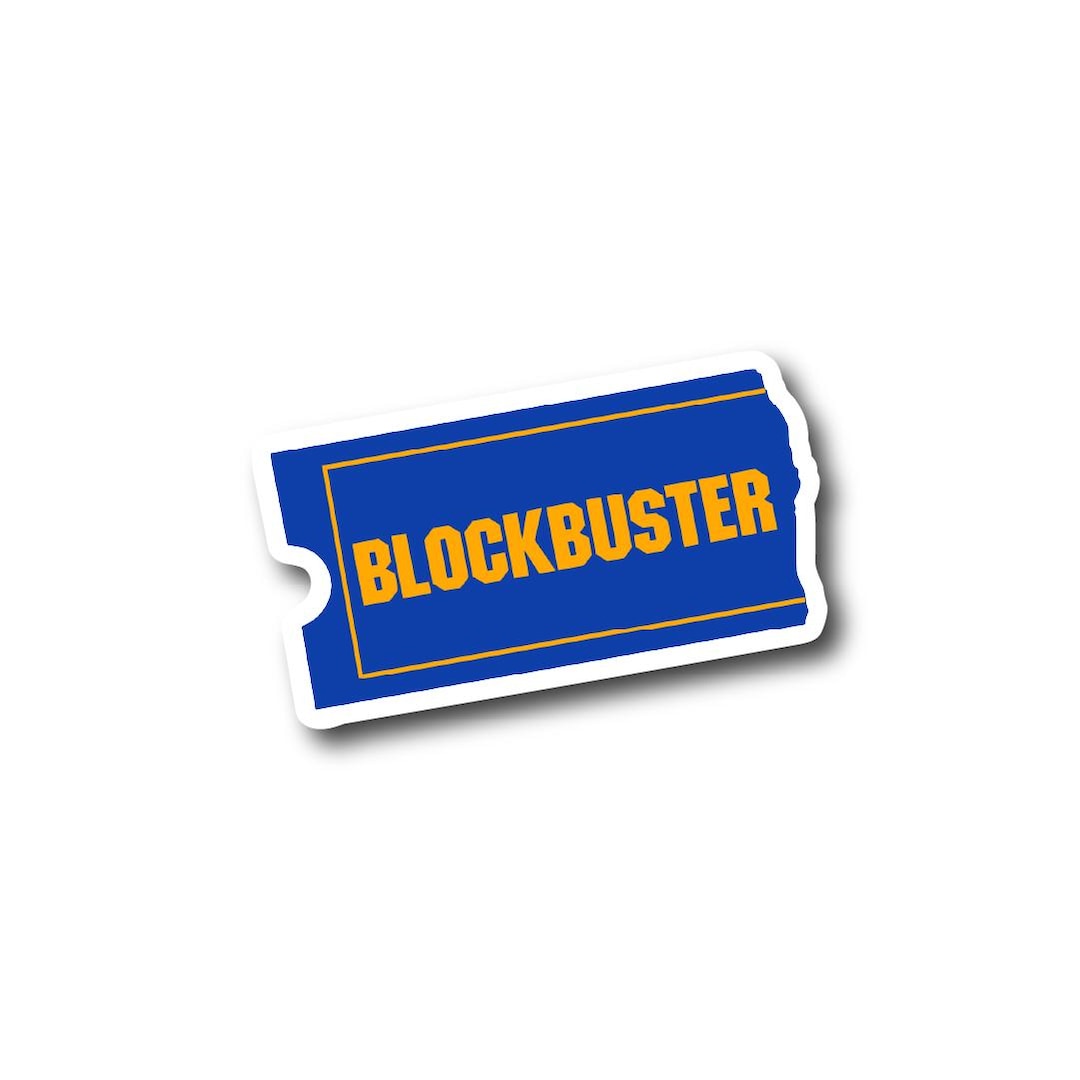 Blockbuster Sticker - Etsy