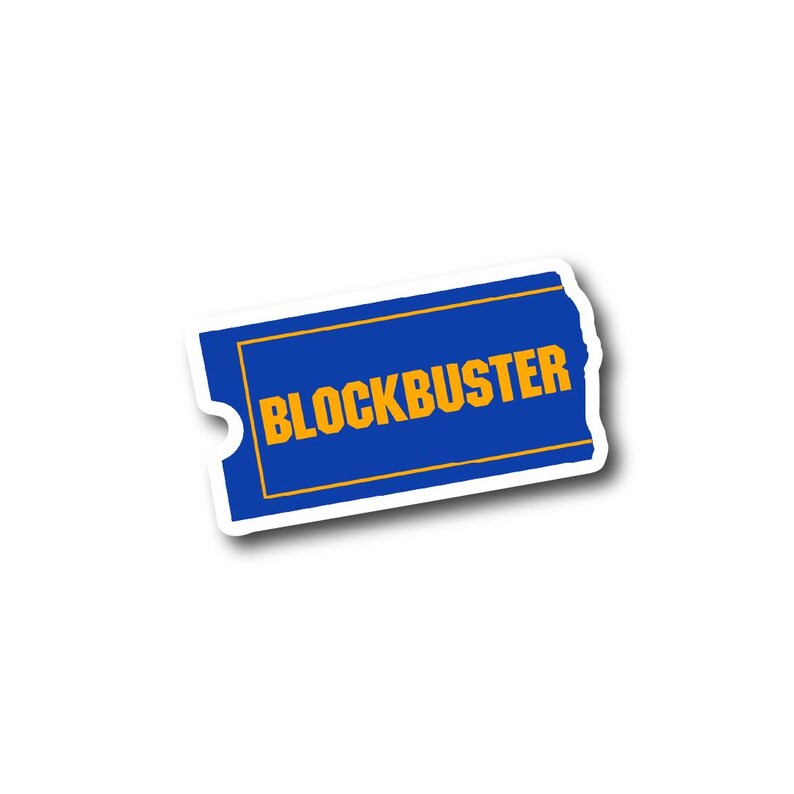 Blockbuster Sticker - Etsy