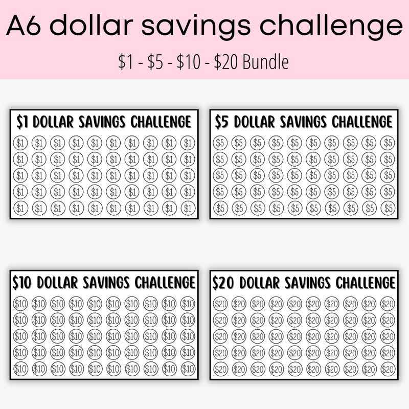5 Dollar Challenge - Etsy