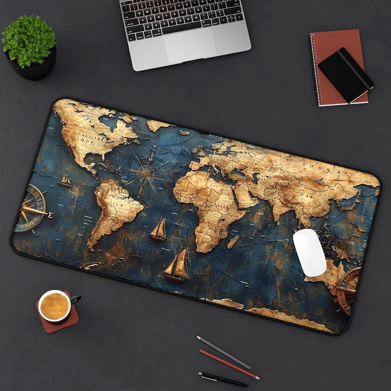 Xl Mousepad Vintage - Etsy