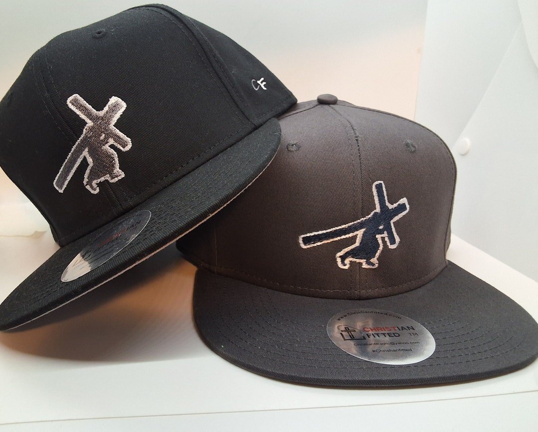 Jesus Carrying the Cross Snapback by Christian Fitted. - Etsy