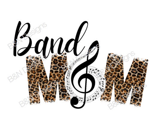 Band Mom PNG - Etsy