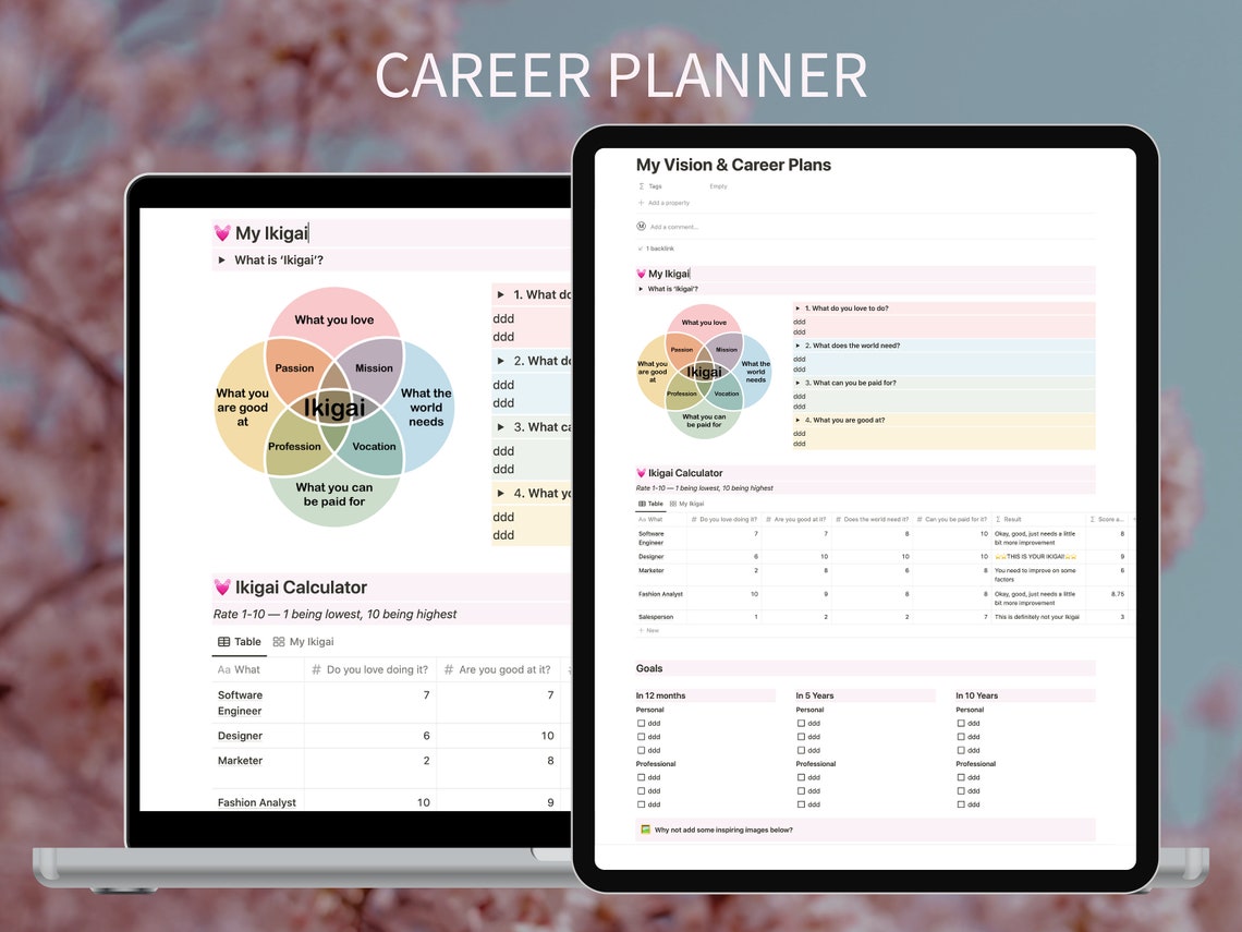 Notion Job Tracker Template, Notion Job Search, Job Application ...