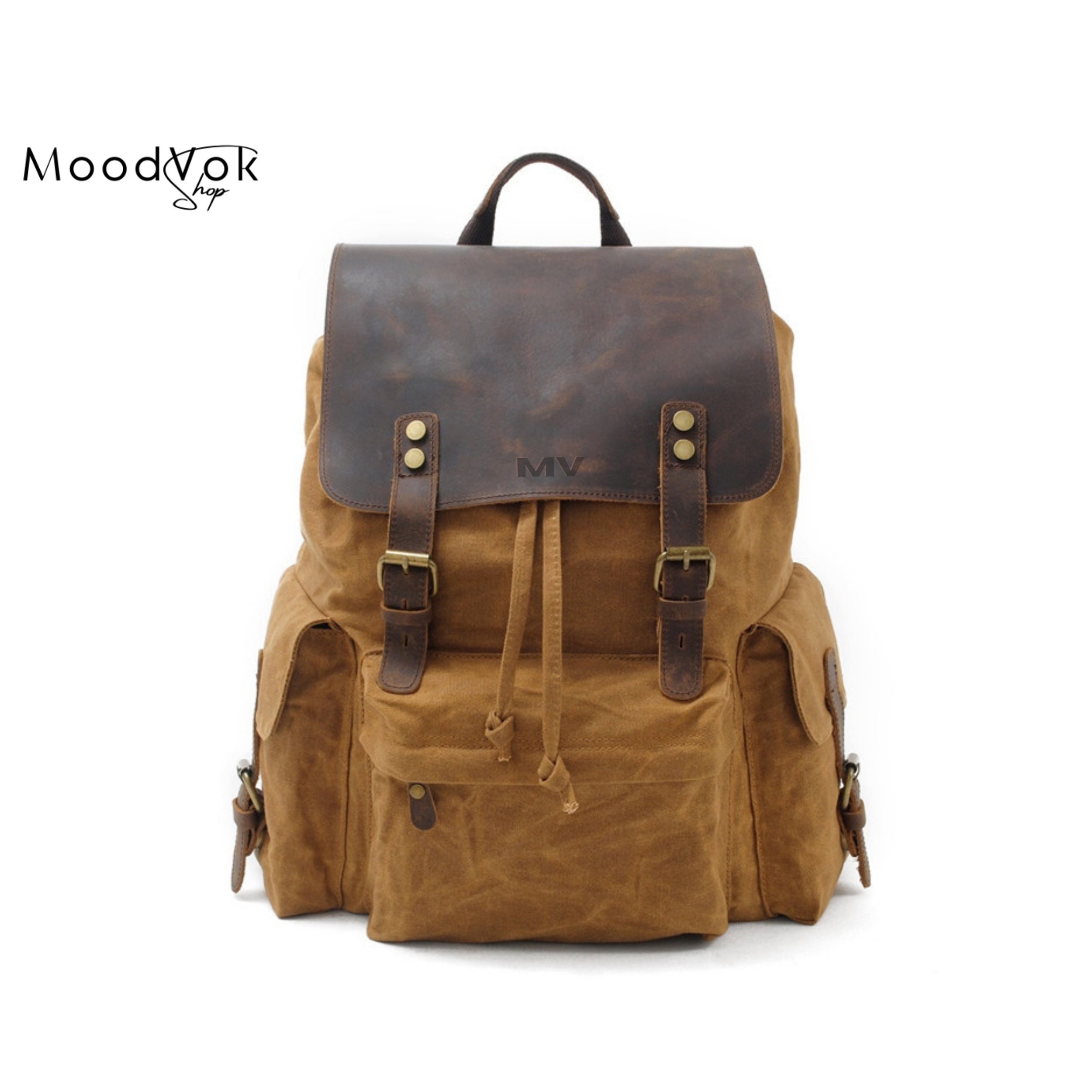 Leather Backpack Brown Leather Backpack Laptop Bag - Etsy