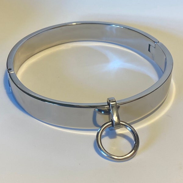Steel Bondage Collar - Etsy