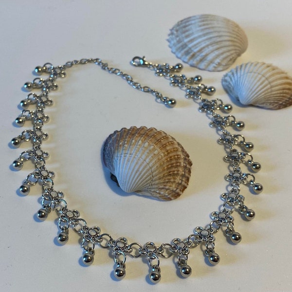 Chainmail Anklet - Etsy