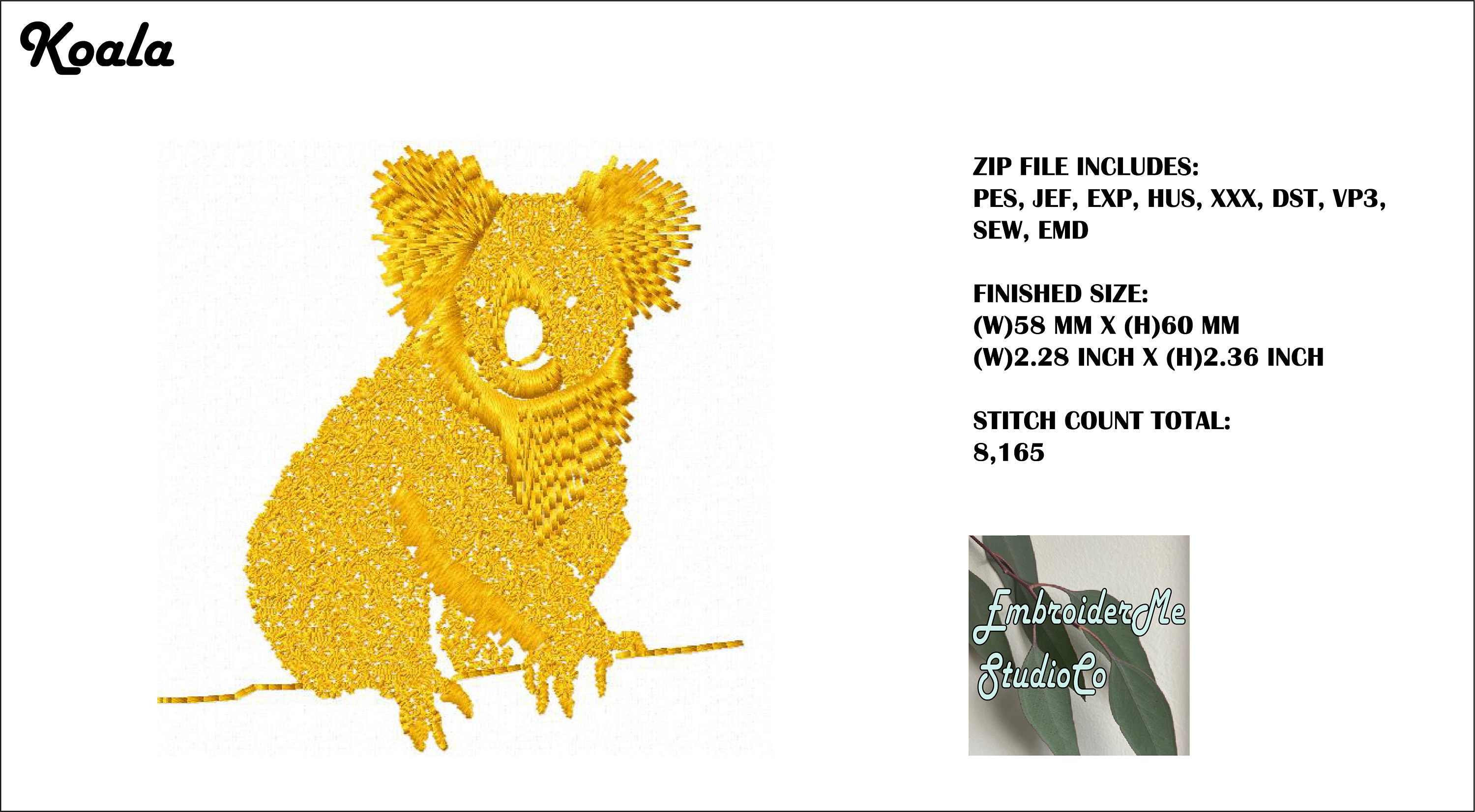 Australian Animals-7 X Designs-australian Wildlife-echidna-emu-kangaroo ...