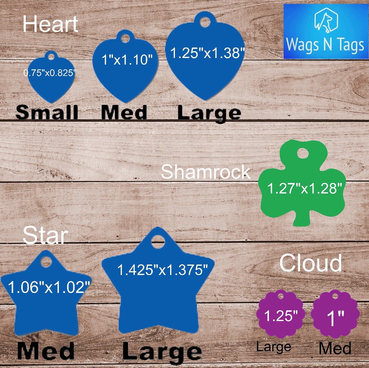 Double Sided Dog Tag Personalized Cookie Dog Pet ID Tag Cat - Etsy