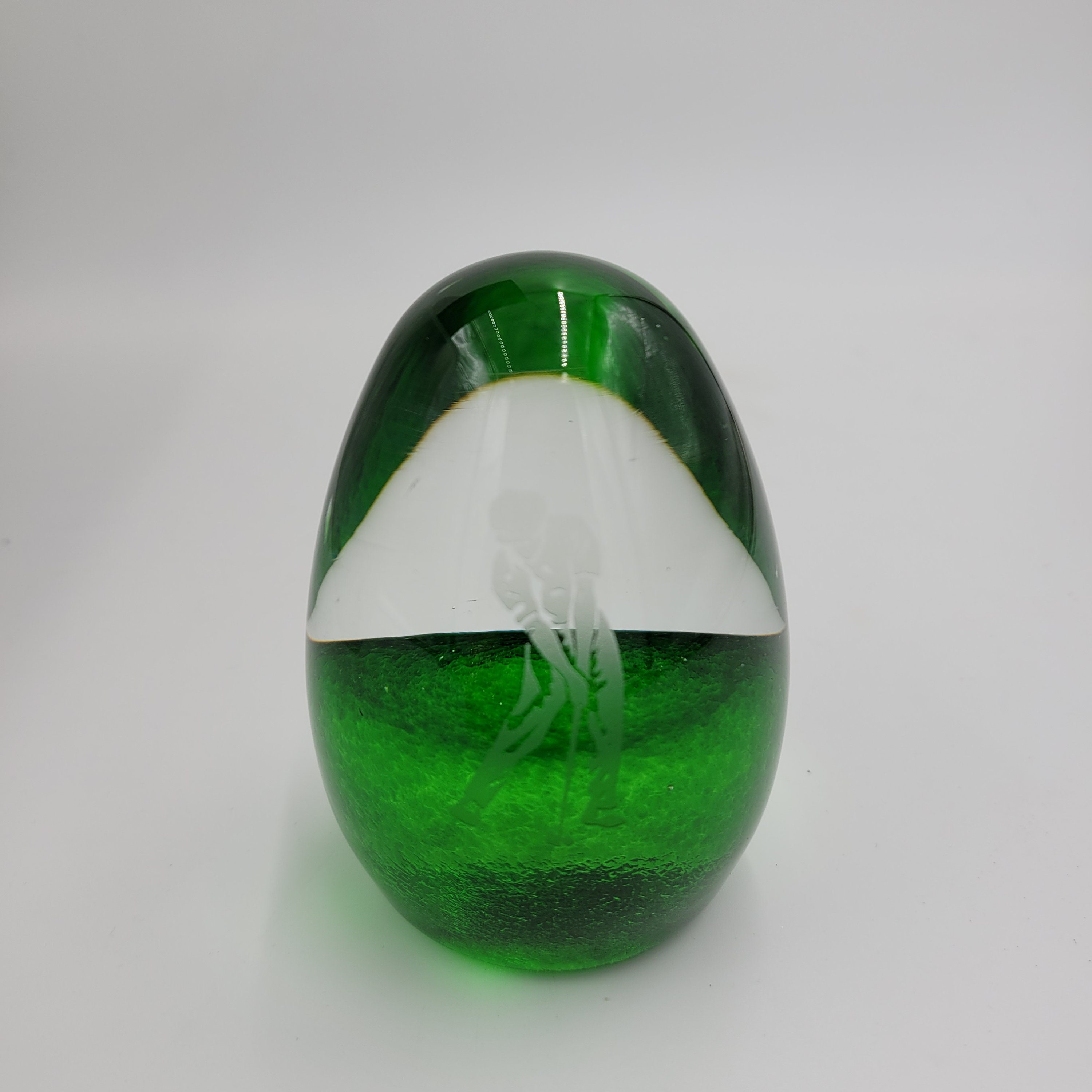 Caithness Golfer Paperweight - Etsy