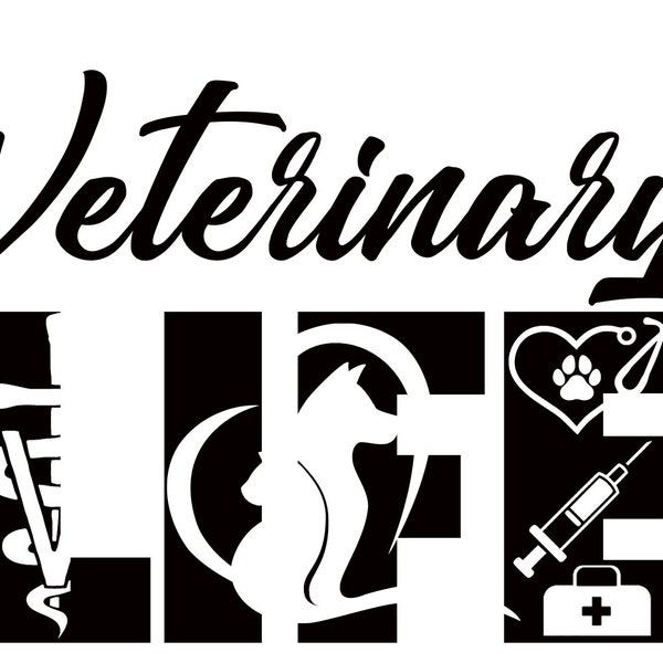 Vet Svg - Etsy