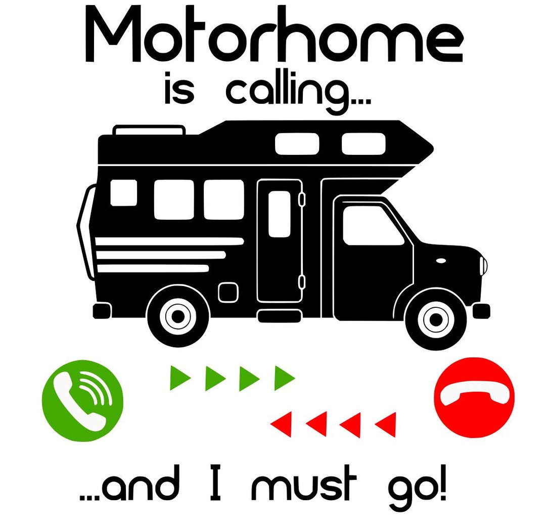 Motorhome is Calling SVG Cutting Cut File for the Cricut - Etsy