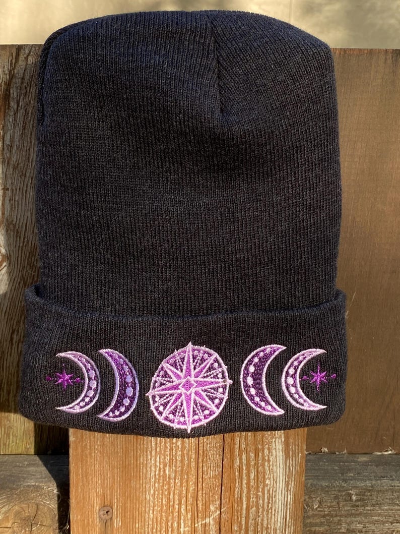Beanie - Moon Phases - Etsy