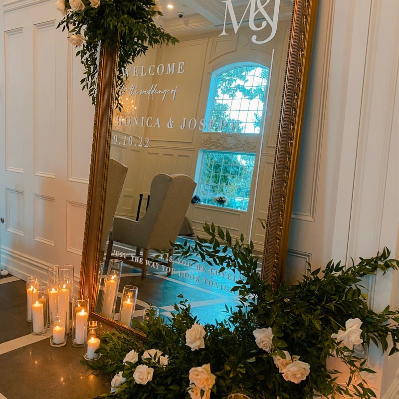 Mirror Welcome Sign - Etsy