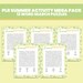 PLR Summer Activity Mega Pack Printable, Summer Word Search, Word ...