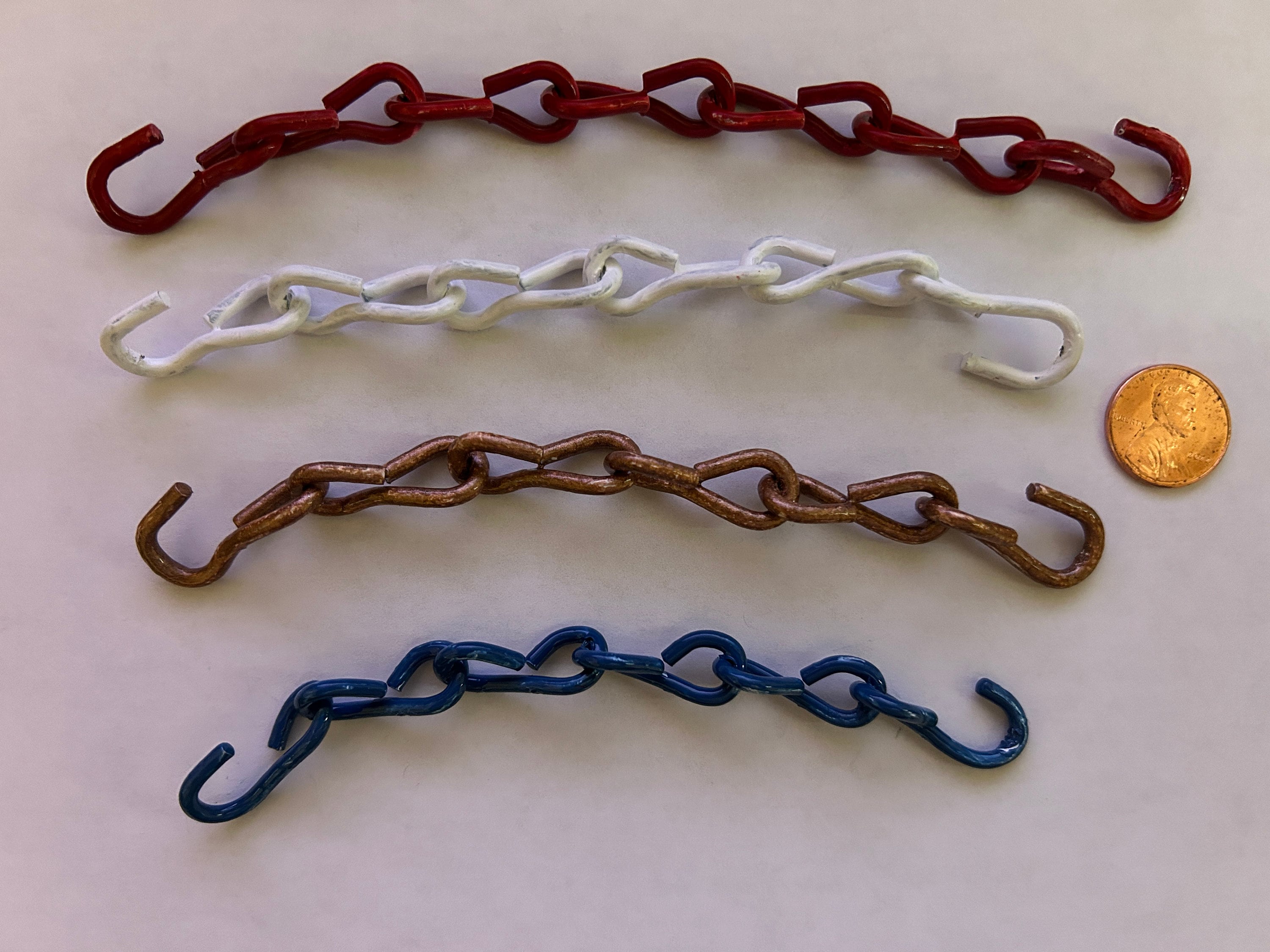 Outdoor Metal Chain Multiple Lengths and Colors for Hanging Bird Feeder ...