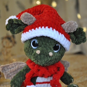 Christmas Dragon Snowspark and Lemon Dragon :D Cute Little Plush Dragon ...