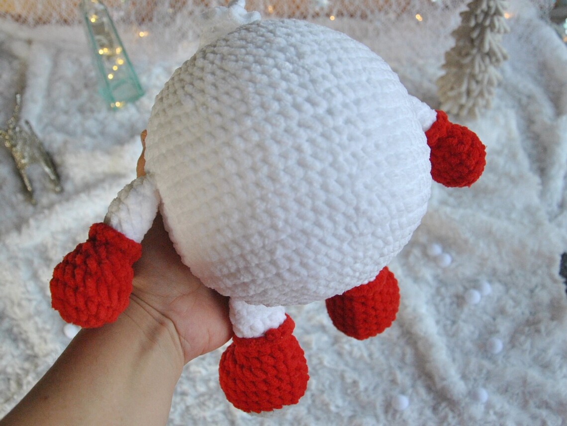 Snowball Amigurumi Crochet Pattern: Plush Toy (PDF Pattern) - Etsy