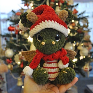 Christmas Dragon Snowspark and Lemon Dragon :D Cute Little Plush Dragon ...