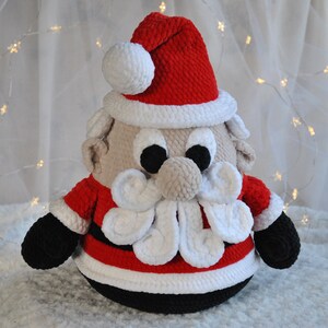 Huggable Big Santa Claus Amigurumi Crochet Pattern PDF - Etsy