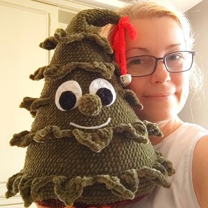 PDF Pattern, BIG (40-46cm), Cute, Huggable Christmas Tree Friend for ...