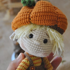 Little Forest Elf Lucky Crochet Amigurumi Pattern, Dressable Elf Doll ...