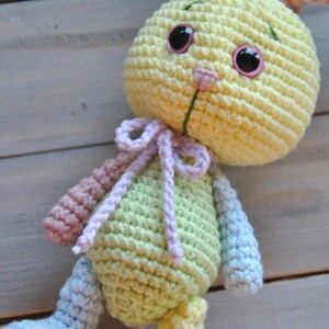 Rainbow Bunny Amigurumi Crochet Pattern - Etsy UK