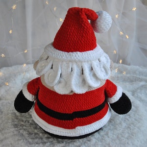 Huggable Big Santa Claus Amigurumi Crochet Pattern PDF - Etsy