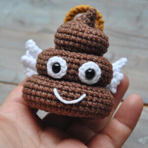 Holy Mr. Poop Crochet Pattern: Funny Angel Amigurumi (PDF Pattern) - Etsy