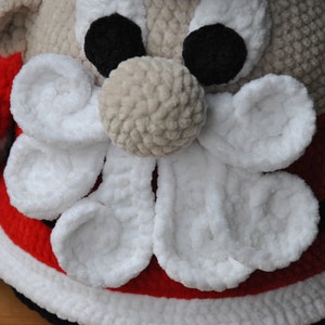 Huggable Big Santa Claus Amigurumi Crochet Pattern PDF - Etsy
