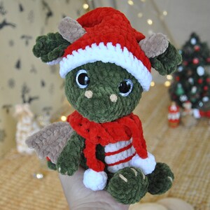 Christmas Dragon Snowspark and Lemon Dragon :D Cute Little Plush Dragon ...